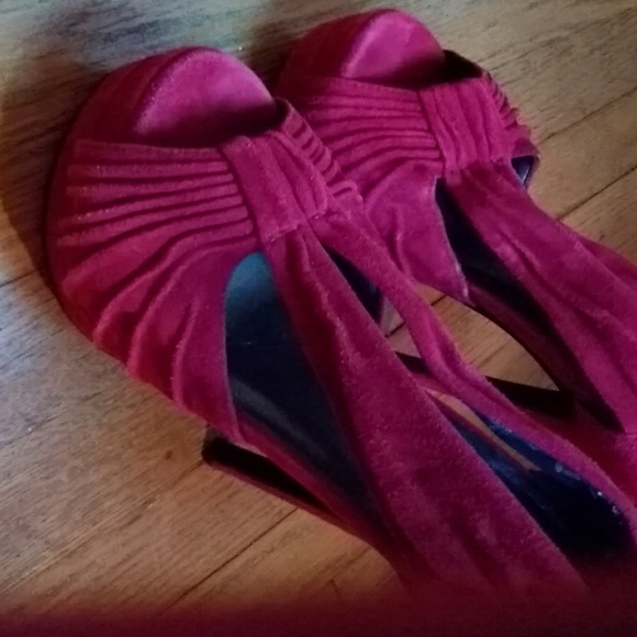 Jessica Simpson | Shoes | Jessica Simpson Red Heels | Poshmark